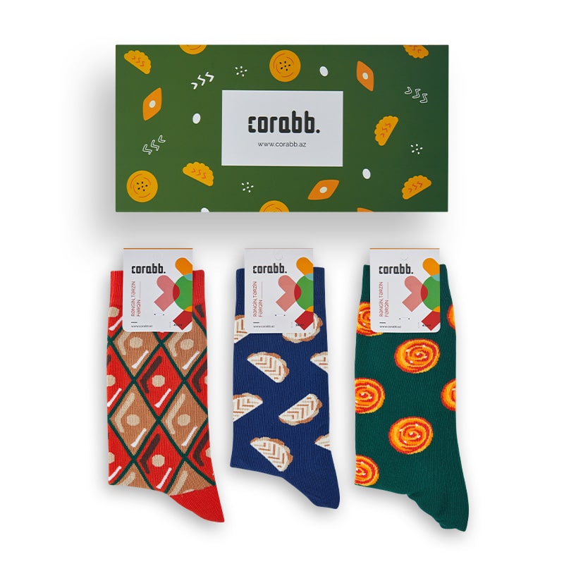 Khoncha set - Corabb. | Socks brand of Azerbaijan
